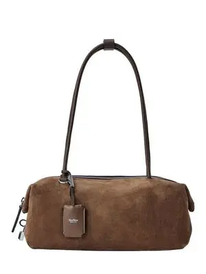 Max Mara Suede Shoulder Bag - Brown