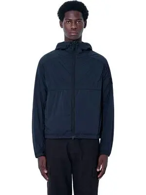 Stone Island Hooded Zip Jacket - Blue