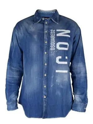 Dsquared2 Denim Shirt - Blue
