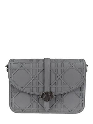 Dior Cosmo Leather Charm Shoulder Bag - Gray