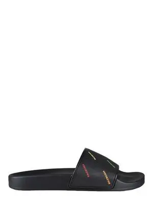 Balenciaga Rubber Slides - Black