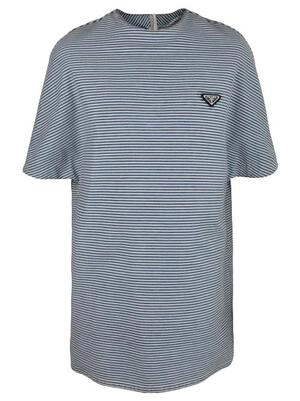 Prada Cotton Denim Dress - Blue