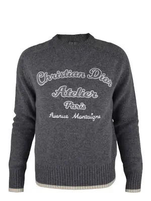 Dior Atelier Knit Sweater - Gray