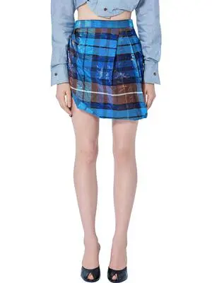 VIVIENNE WESTWOOD VIVIENNE WESTWOOD Plaid Mini Skirt