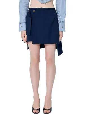VIVIENNE WESTWOOD Wool Meghan Kilt - Blue