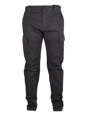 C.P. COMPANY Cotton Cargo Trousers - Gray