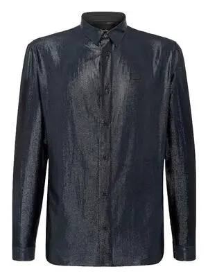 Philipp Plein Ls Skull Shirt - Black