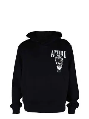 Amiri Crystal Ball Hoodie - Black