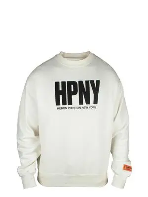 Heron Preston HERON PRESTON Cotton Logo Sweatshirt White