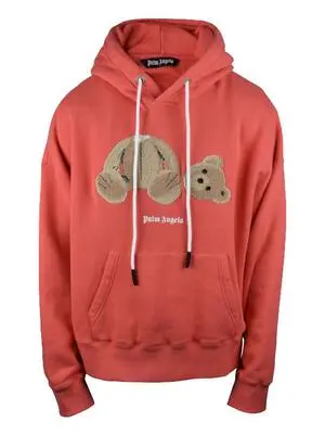 Palm Angels Hooded Sweatshirt - Pink