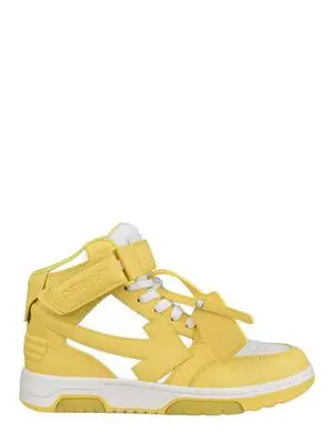 Off-White OFF-WHITE Out Of Office High-Top Sneakers Yellow