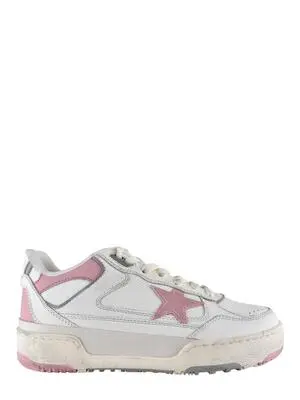 GOLDEN GOOSE Fortytwo Leather Sneakers - White