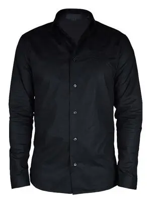 Philipp Plein Gold Cut Ls Skull Shirt - Black