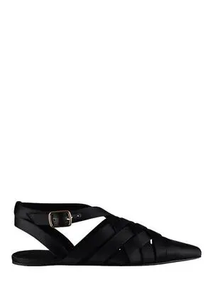 Loro Piana Silene Ballerinas - Black
