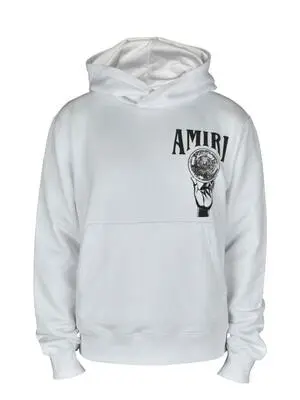 Amiri Crystal Ball Graphic Hoodie - White