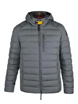 PARAJUMPERS Quilted Hooded Jacket - Gray