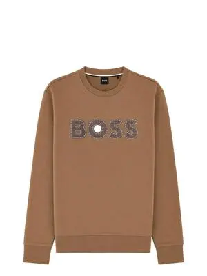 BOSS Logo Sweatshirt - Brown
