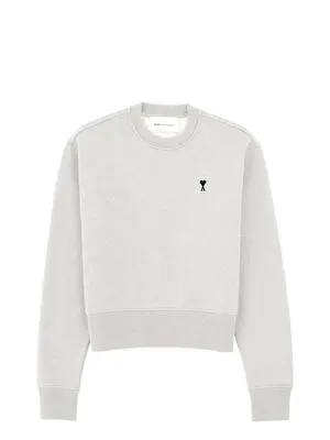AMI Paris Logo Sweatshirt - Grey