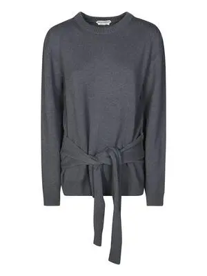 JW ANDERSON JW ANDERSON Wool-Cotton Waist Tie Jumper