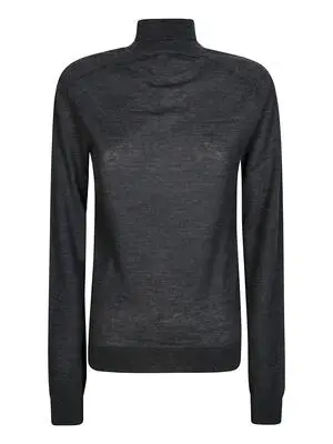 JW Anderson Turtleneck Jumper Sweater - Nero