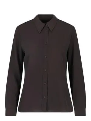 NILI LOTAN NILI LOTAN Silk Button-Front Shirt