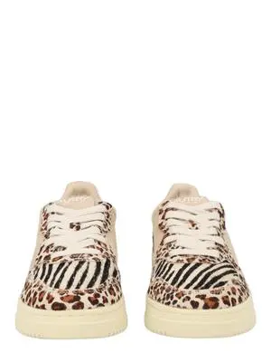 AUTRY Pony Cow Leather Sneakers - Multicolour