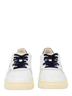 AUTRY Cow Leather And Velvet Sneakers - Multicolour
