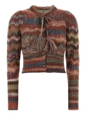 VIVIENNE WESTWOOD VIVIENNE WESTWOOD Flora Mohair-Blend Cardigan