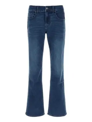 Seven For All Mankind Stretch Denim Bootcut Jeans - Blue
