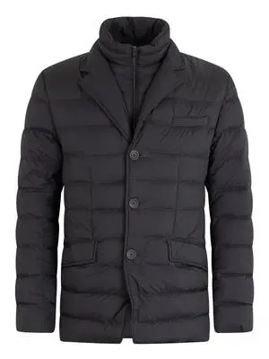 HERNO HERNO Quilted Winter Jacket With Shawl Collar