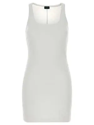 Gucci Gg Jacquard Mini Dress - White