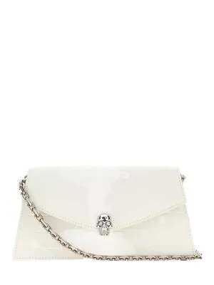 ALEXANDER MCQUEEN ALEXANDER MCQUEEN Leather Skull Crossbody Bag