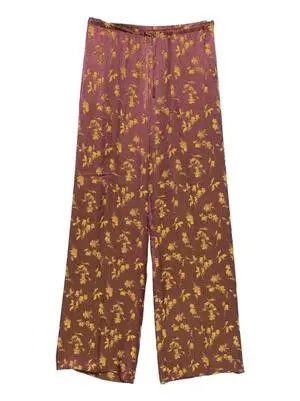 Dries Van Noten Dries Van Noten Puvis Straight Trousers Brown