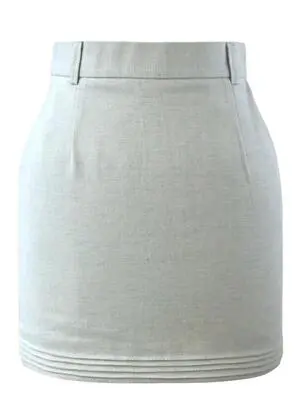 KHRIS K Khris K Tweed Mini Skirt