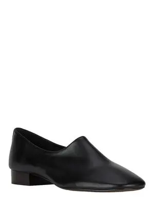 Jeffrey Campbell Block Heel Loafers - Black