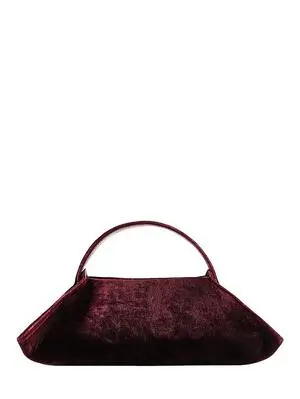Altuzarra Origami Suede Baguette Bag - Grenache