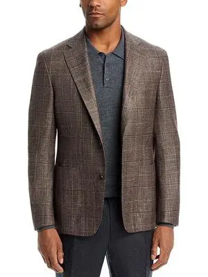 Vince Wool, Silk & Cashmere Sport Coat - Brown