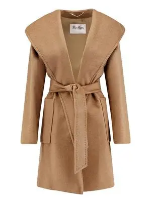 Max Mara Rialto Camel Hair Coat - Multicolor
