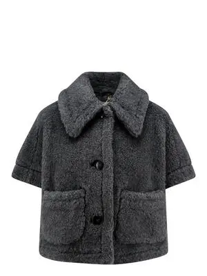 Max Mara Virgin Wool, Alpaca, And Silk Coat - Multicolor