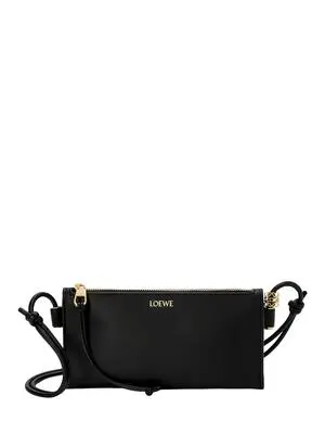 Loewe Joya Leather Crossbody Bag - Black