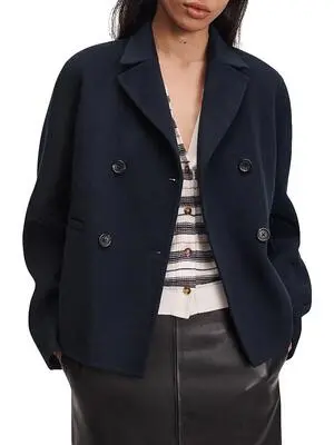 Rag & Bone Finley Wool Blend Coat - Salute