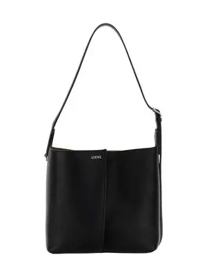 LOEWE LOEWE Leather Medium Bilbao Bucket Bag