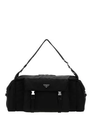 Prada Re-nylon Explore Travel Bag - Black