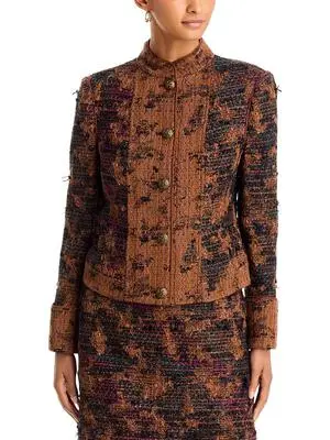 Kobi Halperin Parker Printed Jacket - Brown Multi