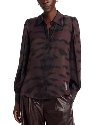 Kobi Halperin Davis Silk Blend Blouse - Briar Mult