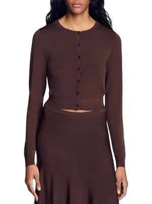 Sandro Giovanni Cardigan - Brown