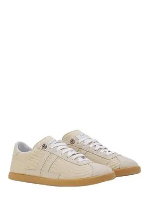LANVIN Glen 2.0 Sneakers In Nylon - Ecru/beige