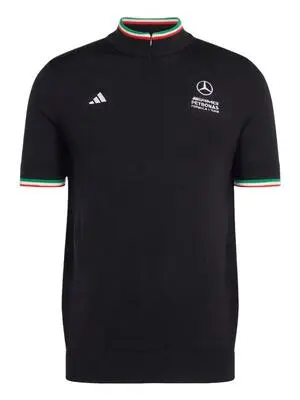 Adidas X Mercedes Amg Petronas Formula 1 Team Imola Merino Top Team T-shirt - Black