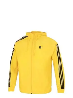 Adidas Neo Essentials Windbreaker Jacket Hn6627 - Yellow/black