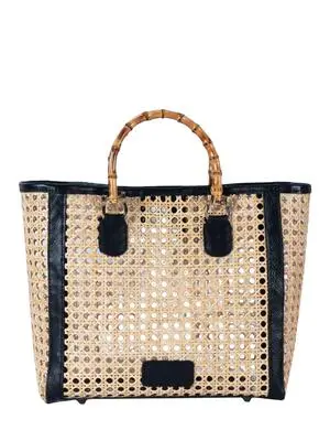 JELAVU Bristol Medium Satchel Bag - Black